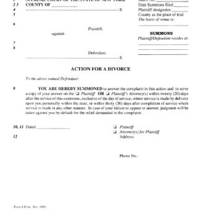Form UD-1A Download: Summons (PDF)